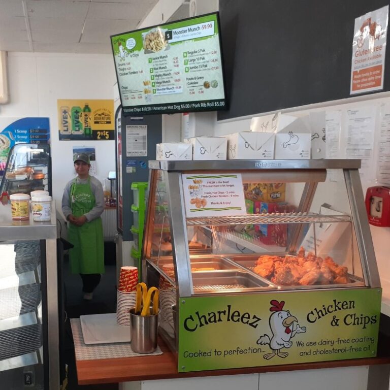 Charleez Chicken & Chips - The Digital Display Menu